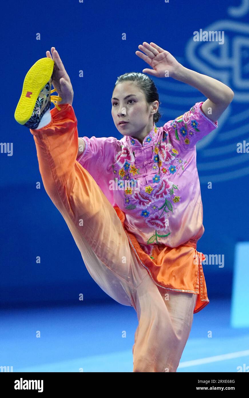 Hangzhou, China's Zhejiang Province. 25th Sep, 2023. Sushmita Tamang of ...