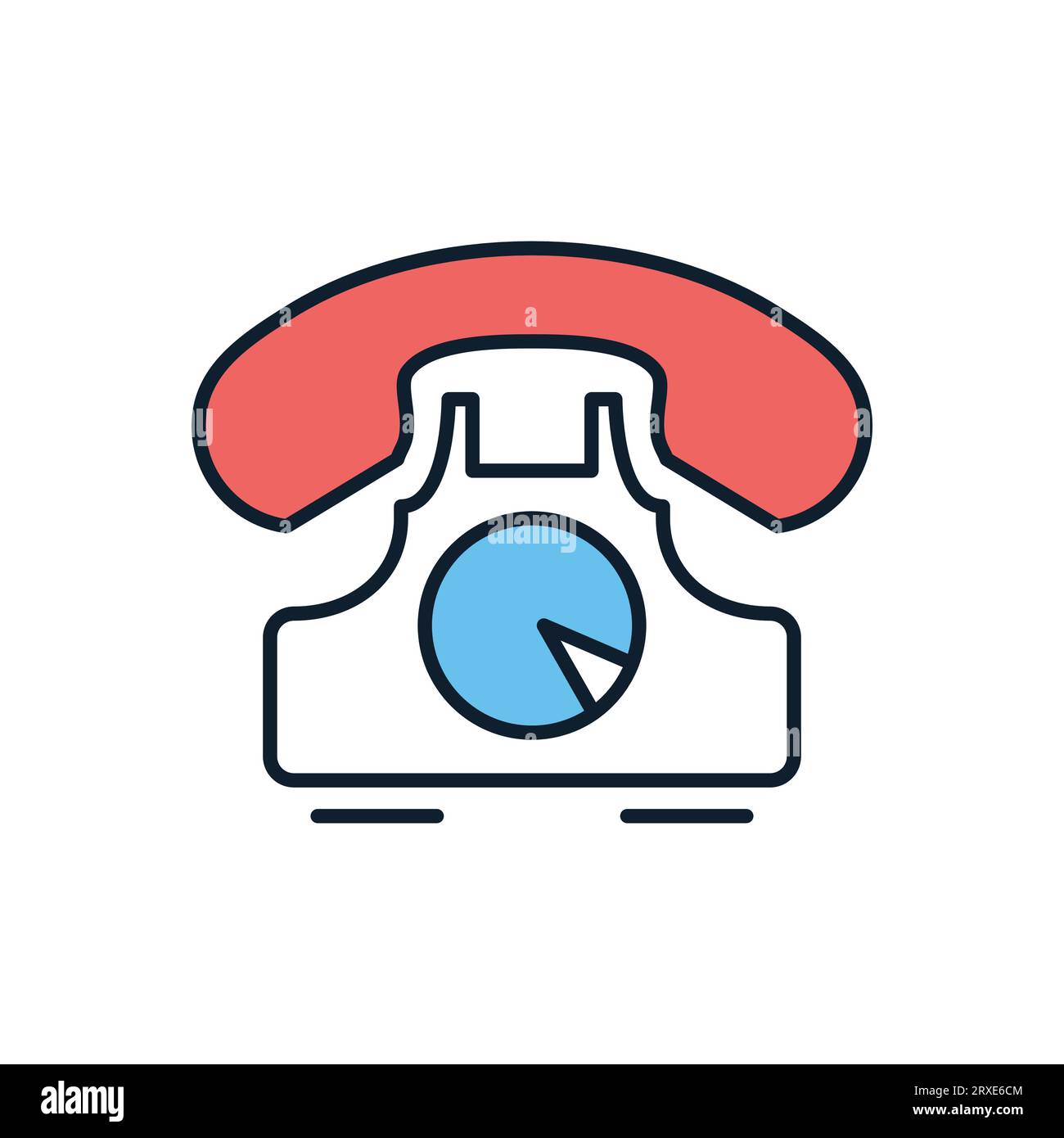 Helpline vintage illustration Stock Vector Images - Alamy