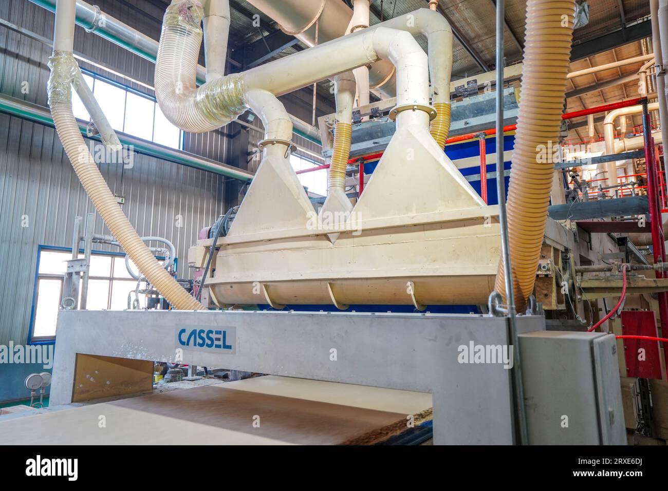 Pipeline facilities in a factory Stock Photo - Alamy