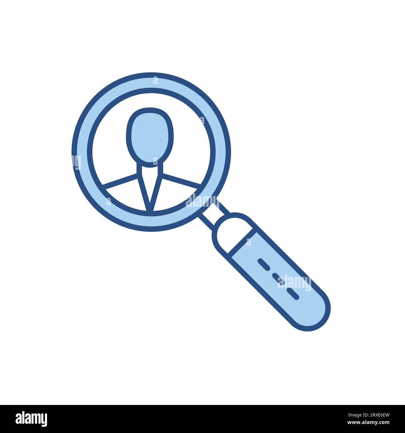 Recruitment searching employee Stock Vector Images - Alamy