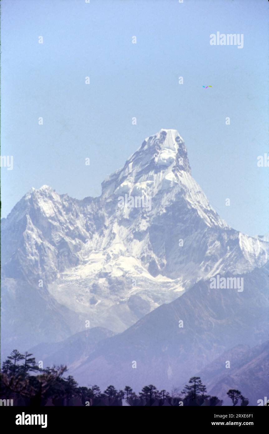 Andaban Peak, HImalayas, Nepal, Asia Stock Photo - Alamy