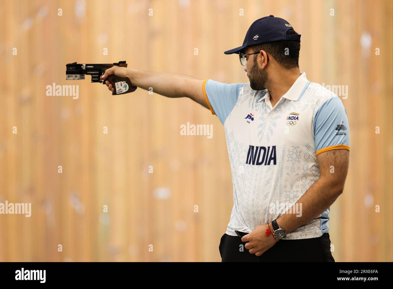 Hangzhou, China's Zhejiang Province. 25th Sep, 2023. Anish of India ...