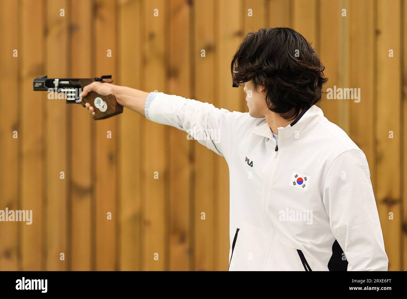 Hangzhou, China's Zhejiang Province. 25th Sep, 2023. Song Jong-Ho of ...