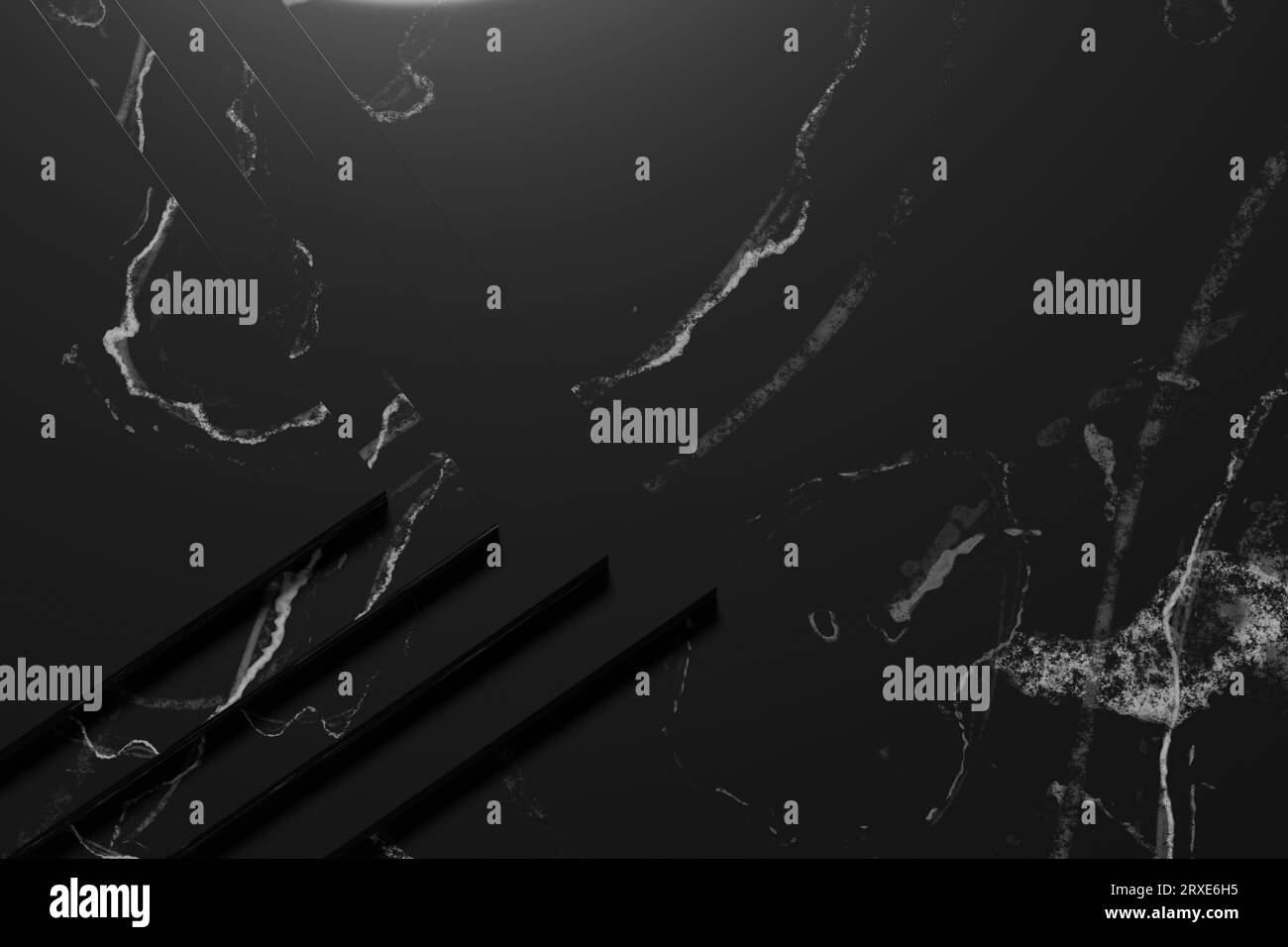 Simple black and white marble background with light streaming in Stock ...