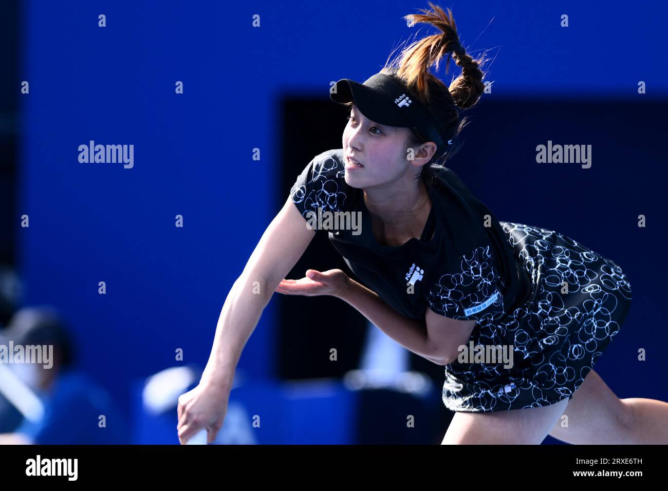 Ariake Coliseum during TORAY Pan Pacific Open Tennis Tournament 2023, Japan. 25th Sep, 2023 ...