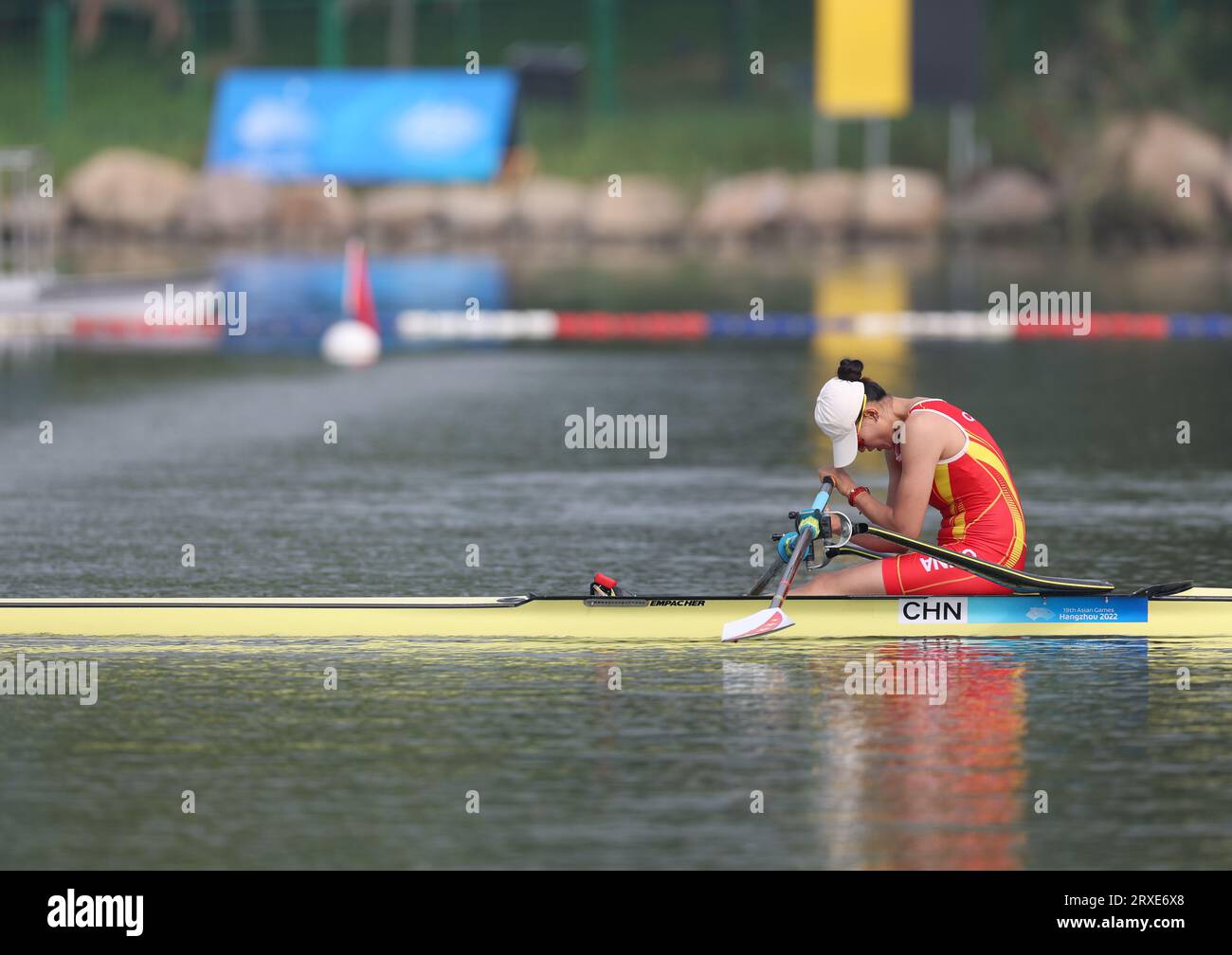 Hangzhou, China's Zhejiang Province. 25th Sep, 2023. Liu Ruiqi of China ...