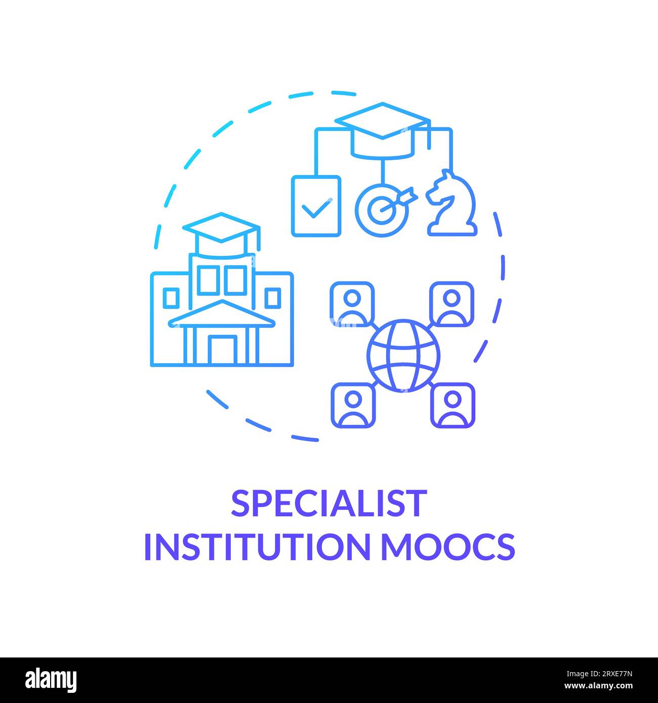 Moocs Stock Vector Images Alamy