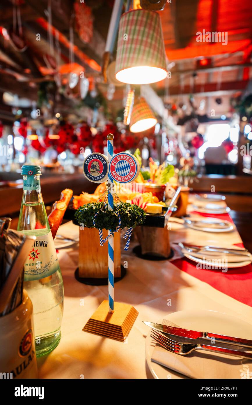 Munich Germany 24.9.2023, Football, Celebraties: The team of FC Bayern ...