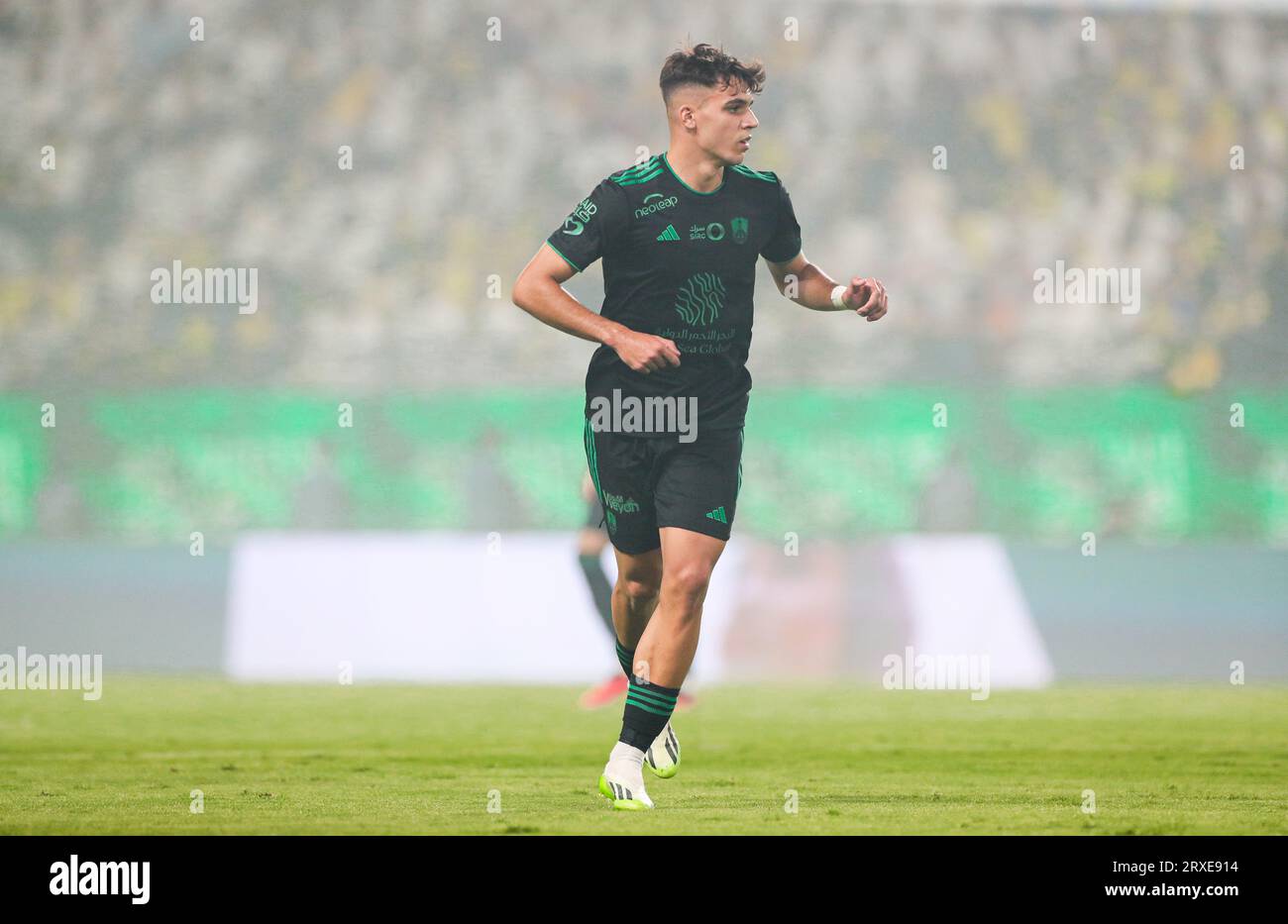 Gabriel Veiga #24 of Al-Ahli Saudi FC looks on during their Match Day 7 ...