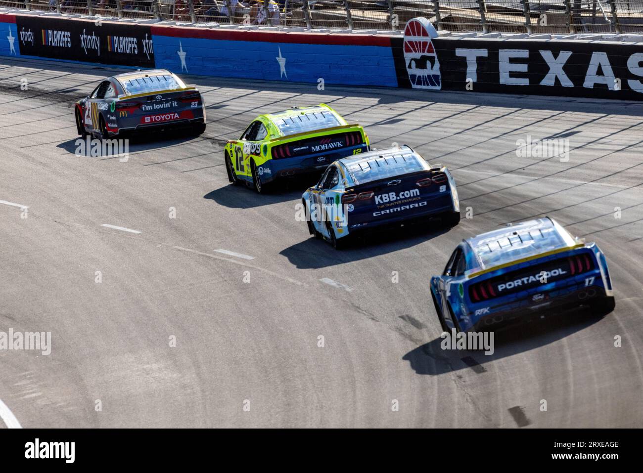 Fort Worth, Texas - September 24rd, 2023: Drivers competing in the ... Fort Worth, Texas - September 24rd, 2023: Drivers competing in the ...