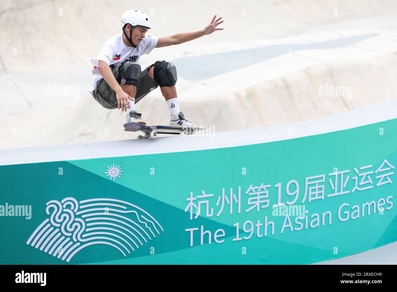Hangzhou, China's Zhejiang Province. 25th Sep, 2023. Jericho Jojit ...