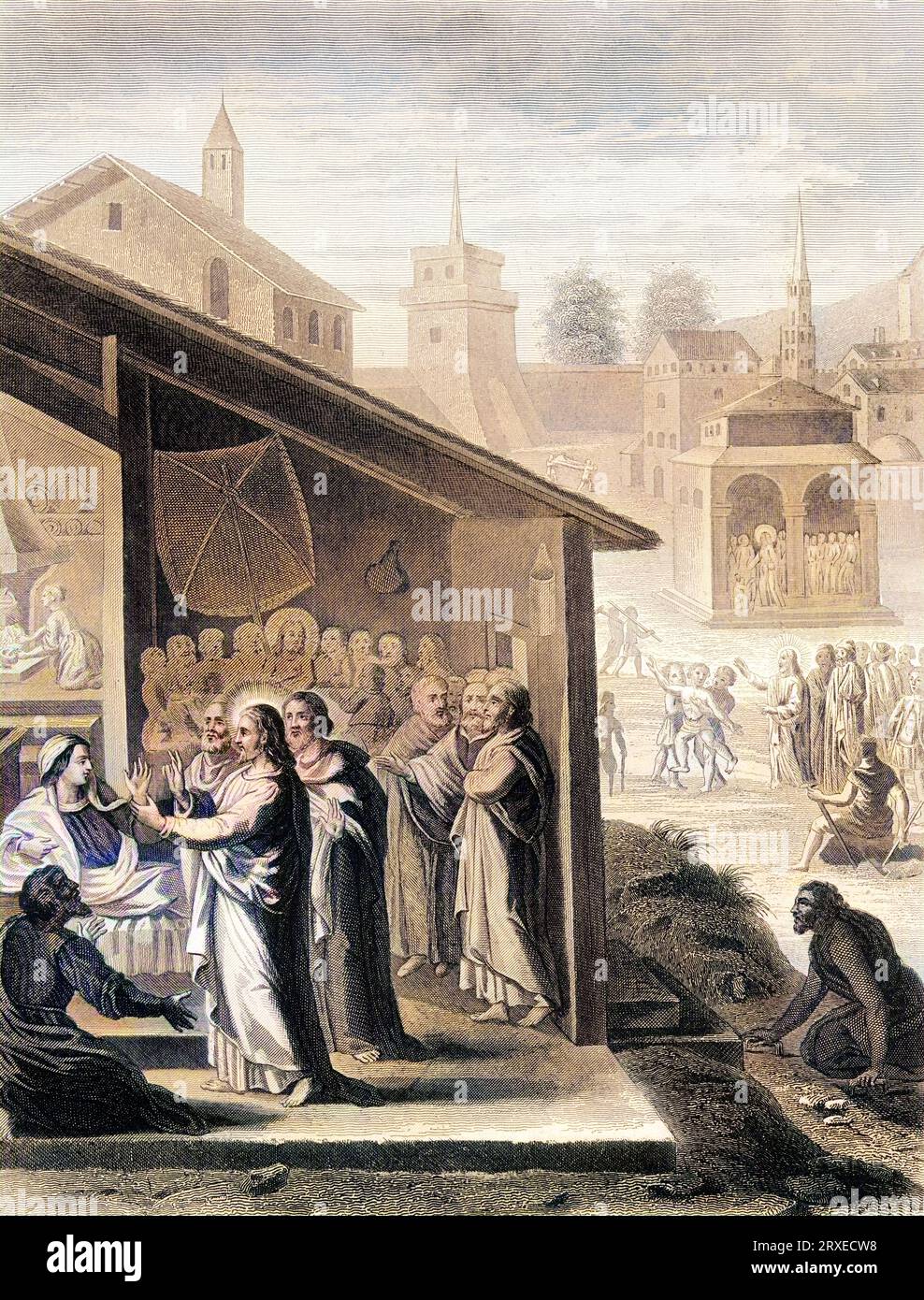 Healing of peters mother in law hi-res stock photography and images - Alamy