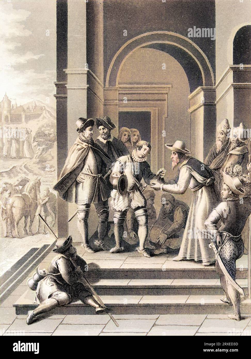 The Parable of the Lost Son. Colored Illustration for The life of Our ...