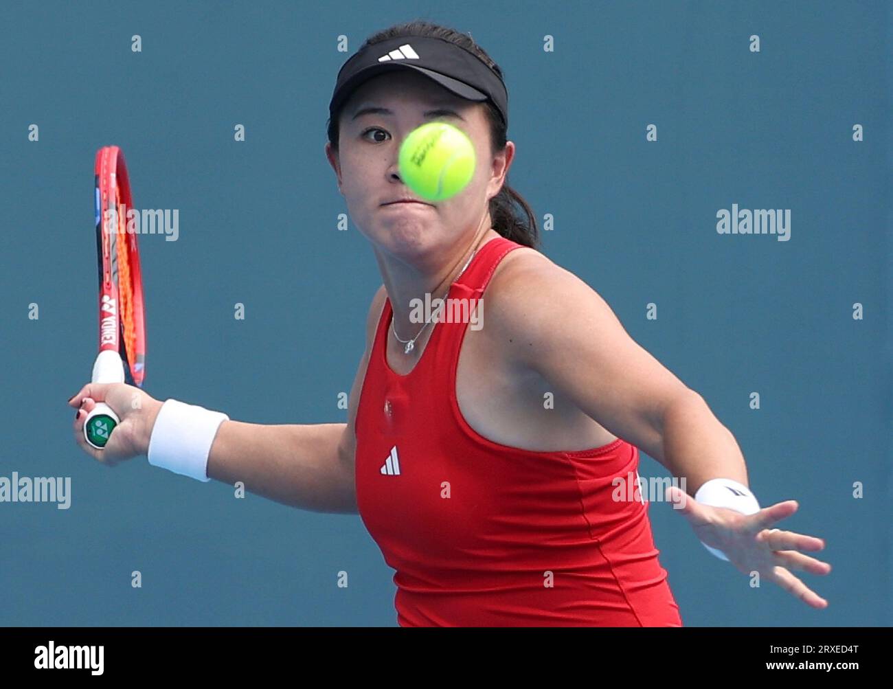 Hangzhou, China's Zhejiang Province. 25th Sep, 2023. Zhu Lin of China ...