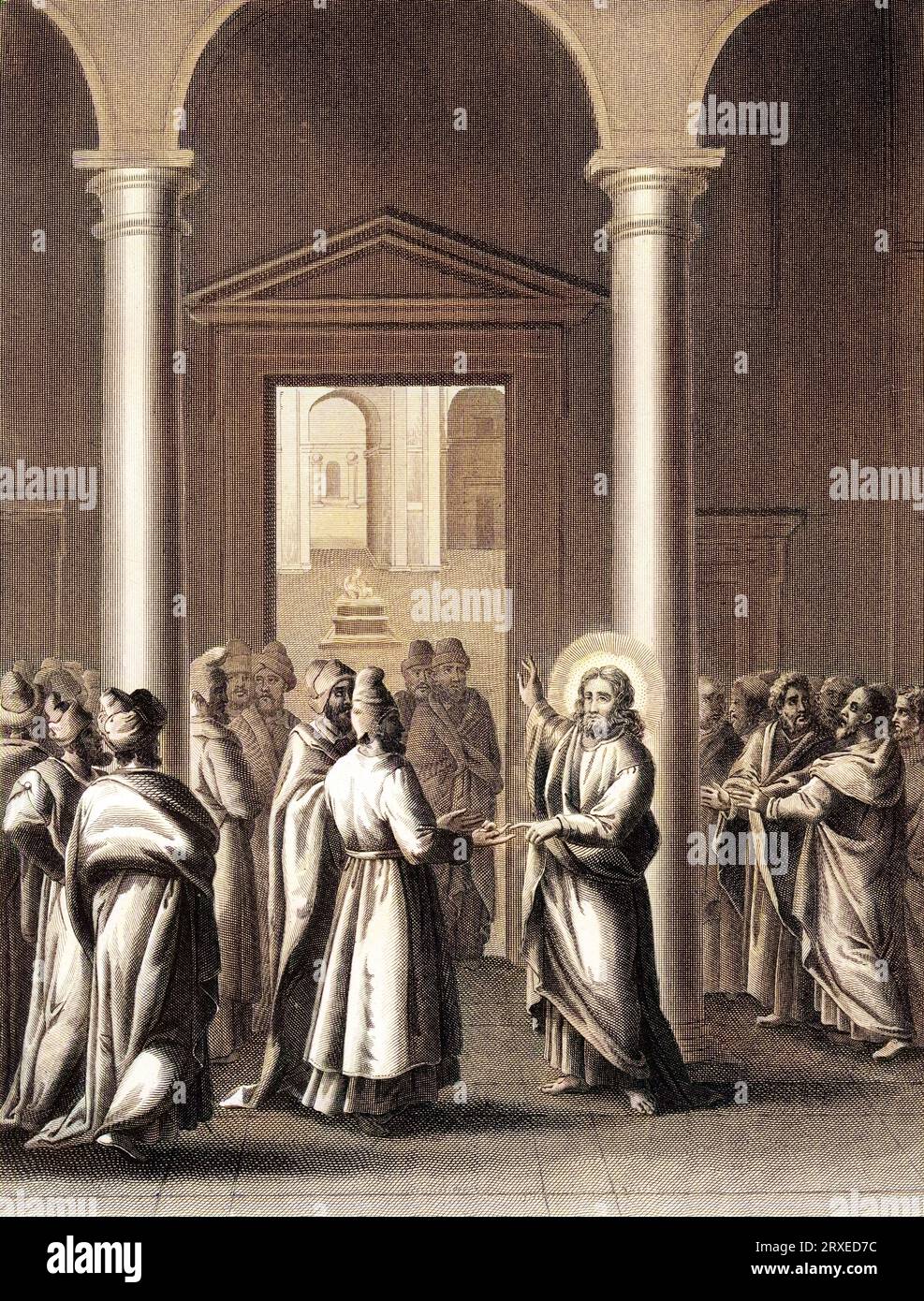 Jesus and the pharisees hi-res stock photography and images - Alamy