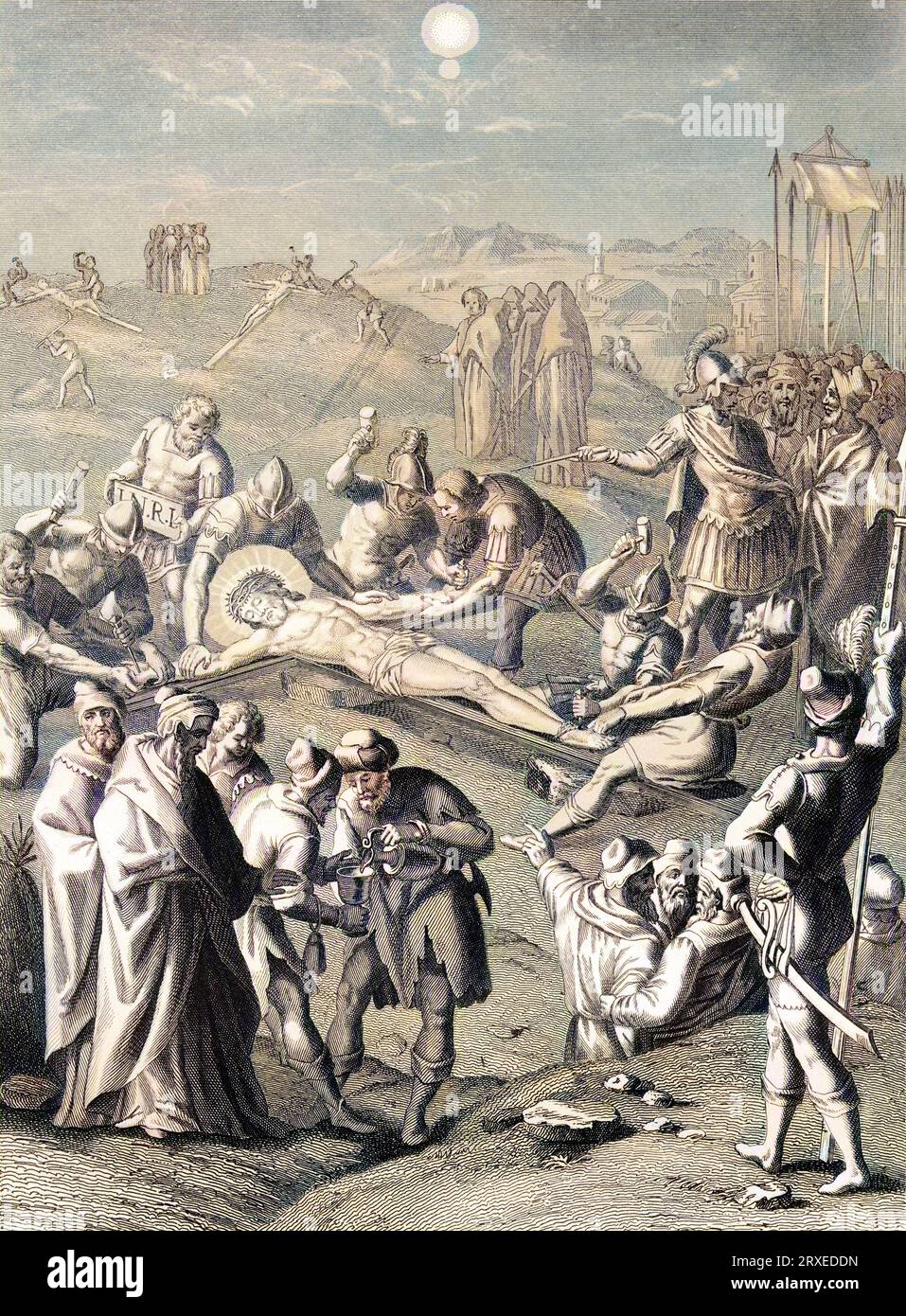 Christ nailed to the cross jewish hi-res stock photography and images ...