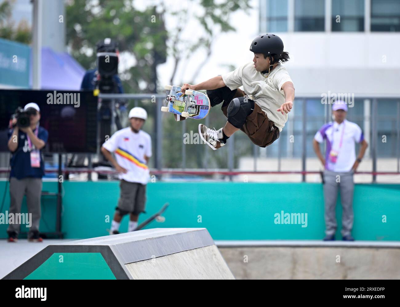 Hangzhou, China's Zhejiang Province. 25th Sep, 2023. Sasaoka Kensuke of ...