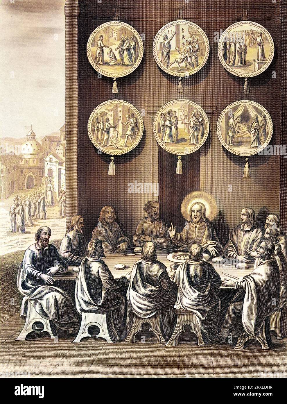 Jesus sends the twelve apostles to preach the kingdom of God throughout the entire earth ...