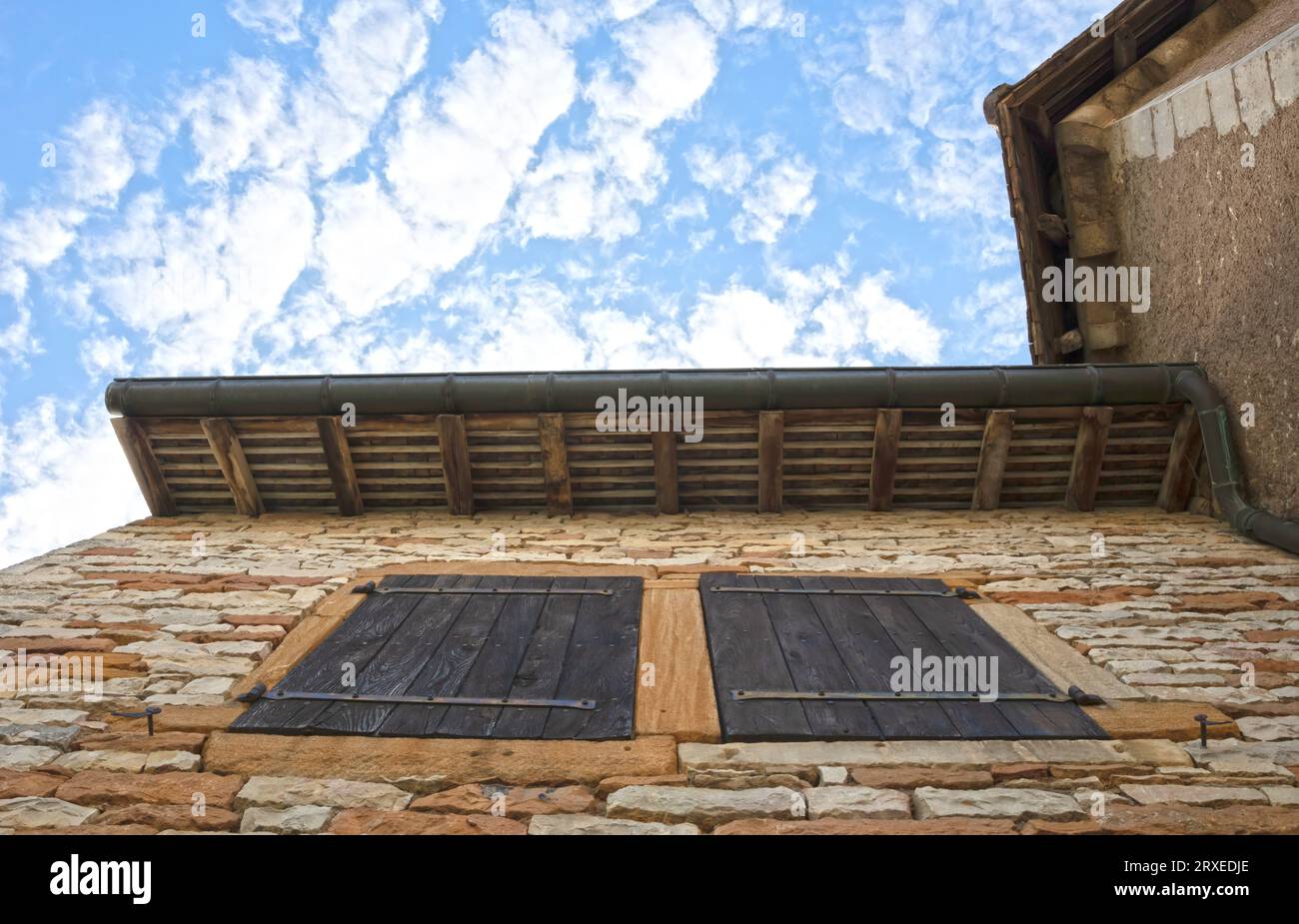 Very old monastery in Bourgogne (France), not in use as a monastery ...