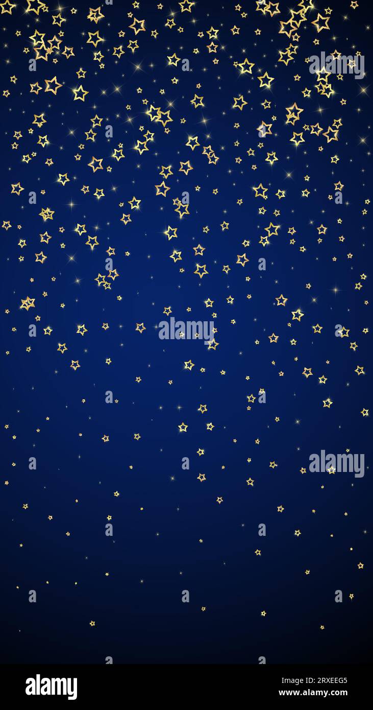 Christmas stars vector overlay. Magic stars luxury sparkling confetti ...