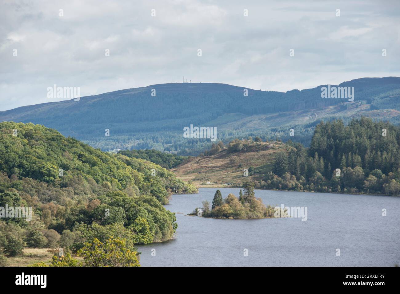 Loch lomond and the trossachs national park hi-res stock photography ...