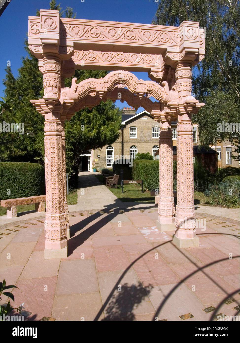 Cambridge’s Gateway from India Stock Photo - Alamy