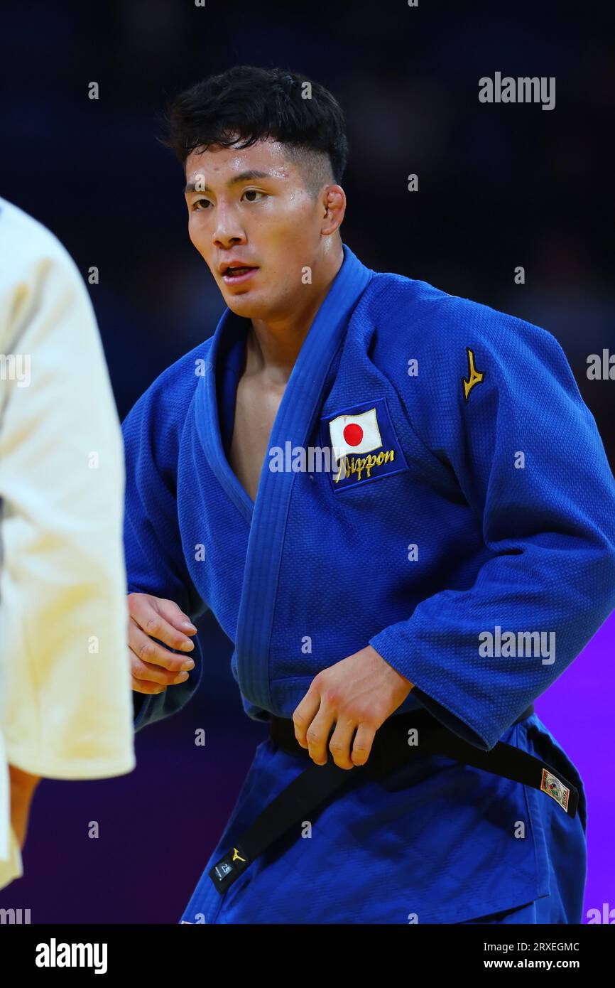 Hangzhou, China. 25th Sep, 2023. Yuhei Oino (JPN) Judo : Men's ...