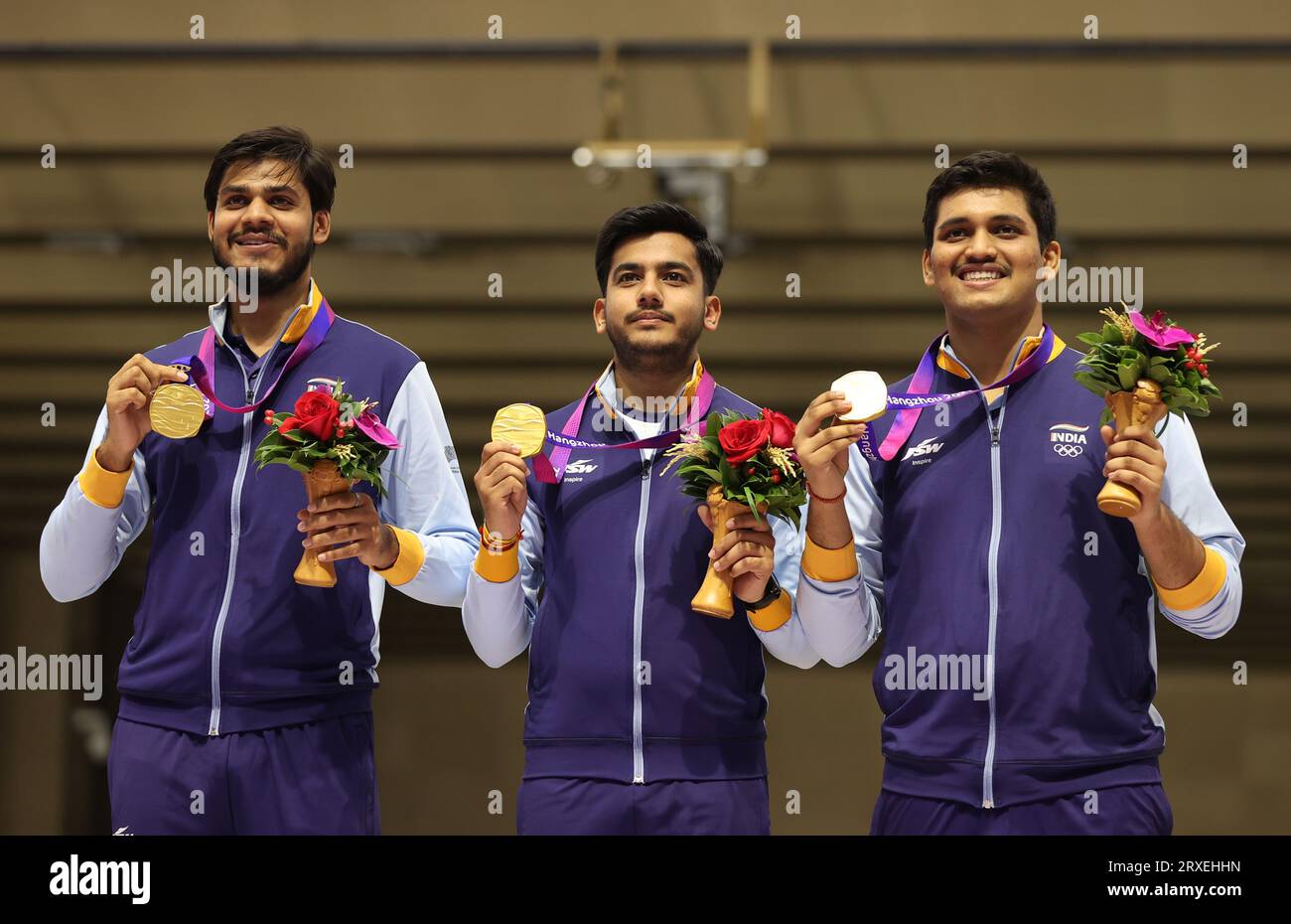 Hangzhou, China's Zhejiang Province. 25th Sep, 2023. Divyansh Singh ...