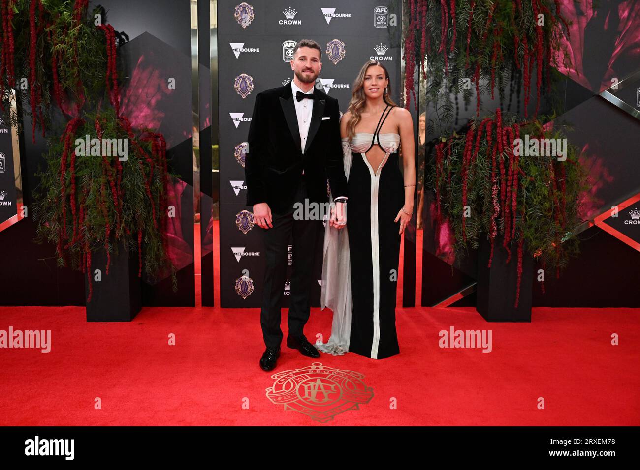 Melbourne, Australia. 25th Sep, 2023. AFL Player Marcus Bontempelli ...