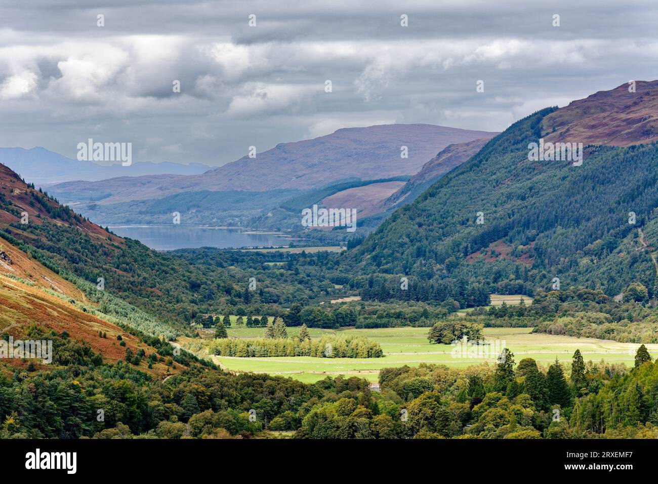 Corrieshalloch Gorge Braemore junction Scotland the view down the ...