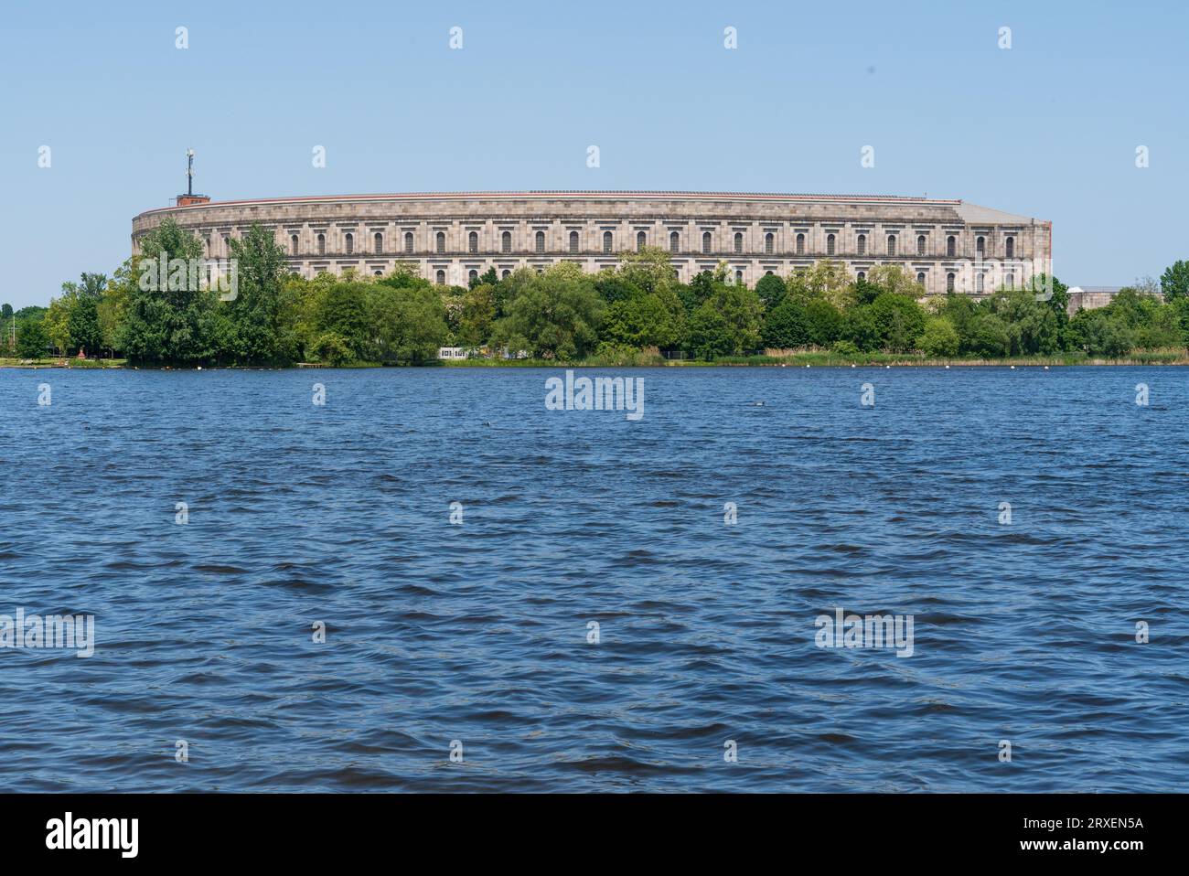 The Nazi party rally grounds, Kongresshalle, in Nuremberg Stock Photo ...