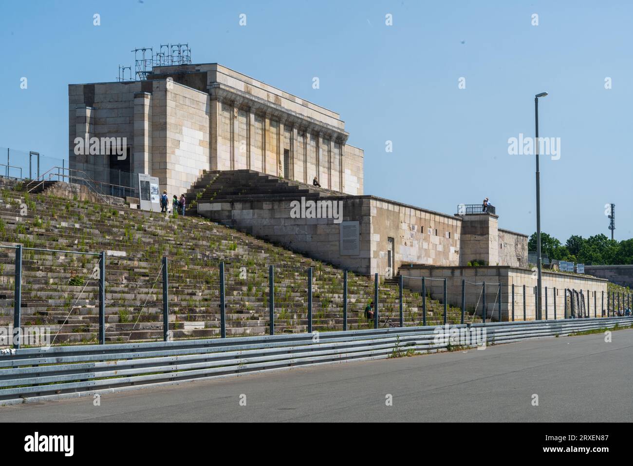 The Nazi party rally grounds Zeppelin Field in Nuremberg, Germany Stock ...