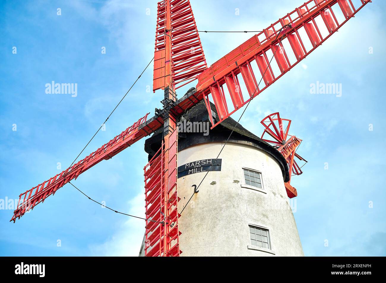 Marsh Mill in Thornton on the Fylde Coast built 1794 Stock Photo - Alamy