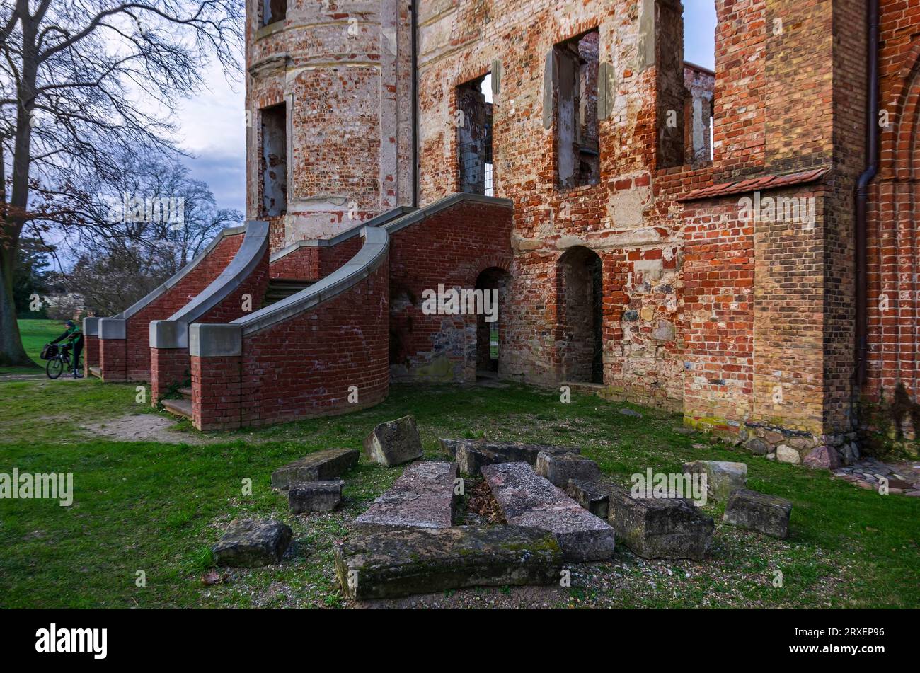Dargun Palace and Abbey, dating back to the late 17th century in its ...