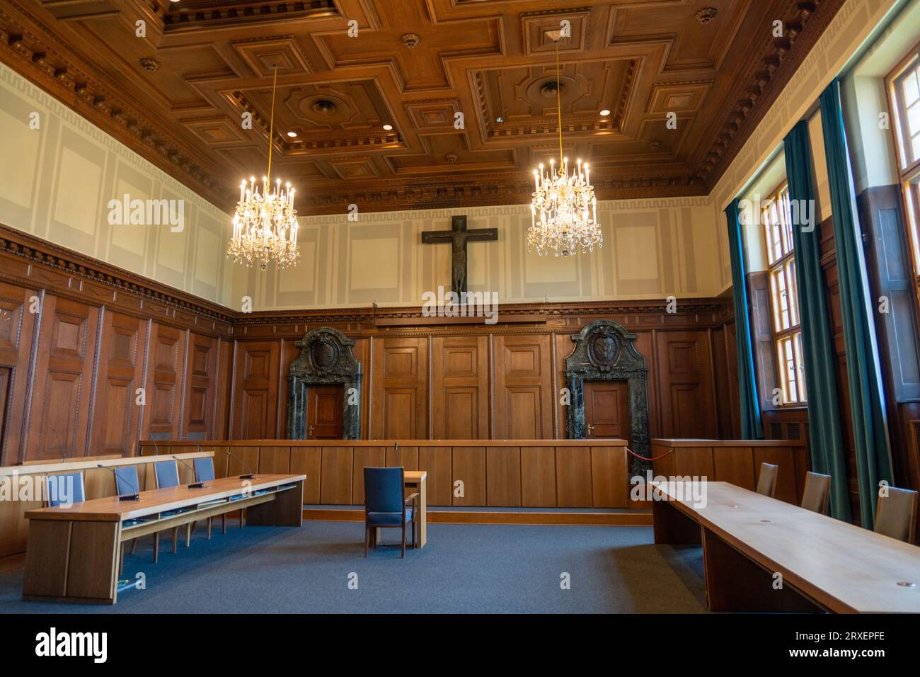 The Palace of Justice, Nuremberg, Bavaria, Germany Stock Photo - Alamy