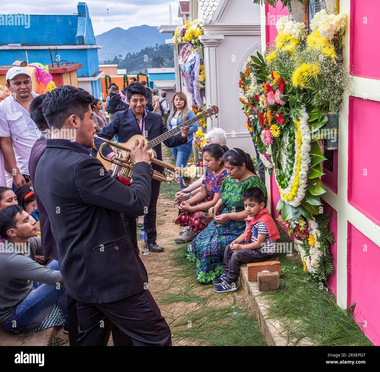 Day of the Dead cemetry Stock Photo - Alamy