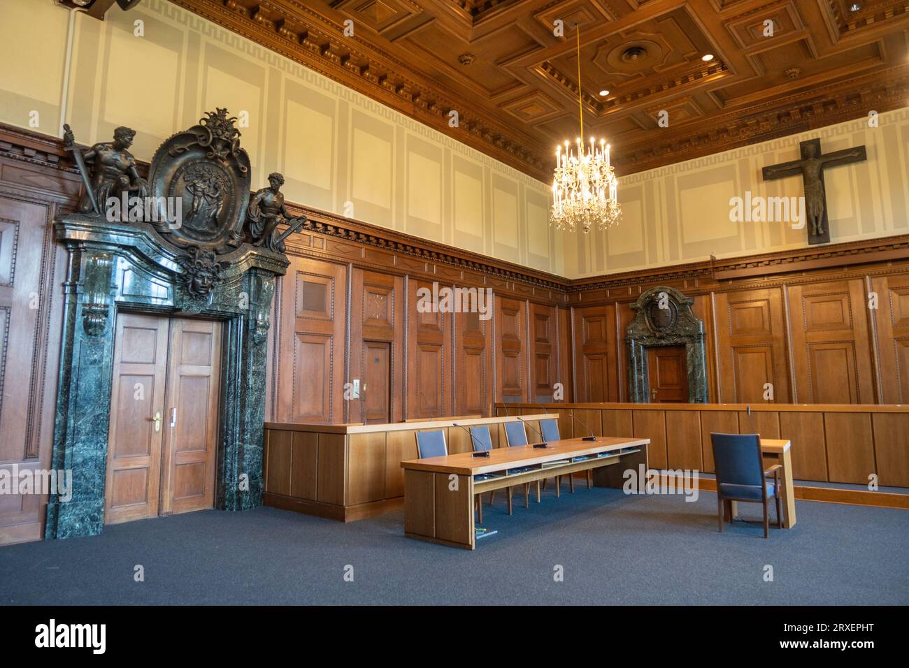 Nuremberg courthouse history hi-res stock photography and images - Alamy