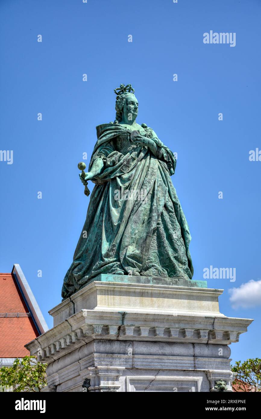 Klagenfurt, Statue, Maria-Theresia, Kaiserin, Denkmal, Maria, Theresia ...