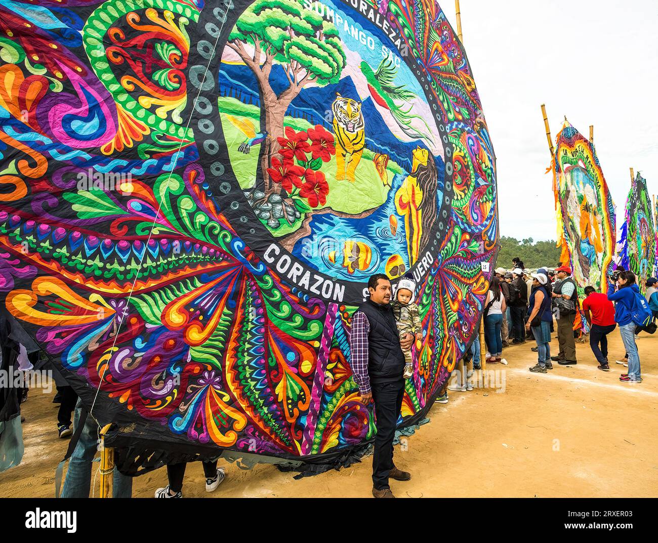 Guatemala festival of the giant kites hi-res stock photography and ...
