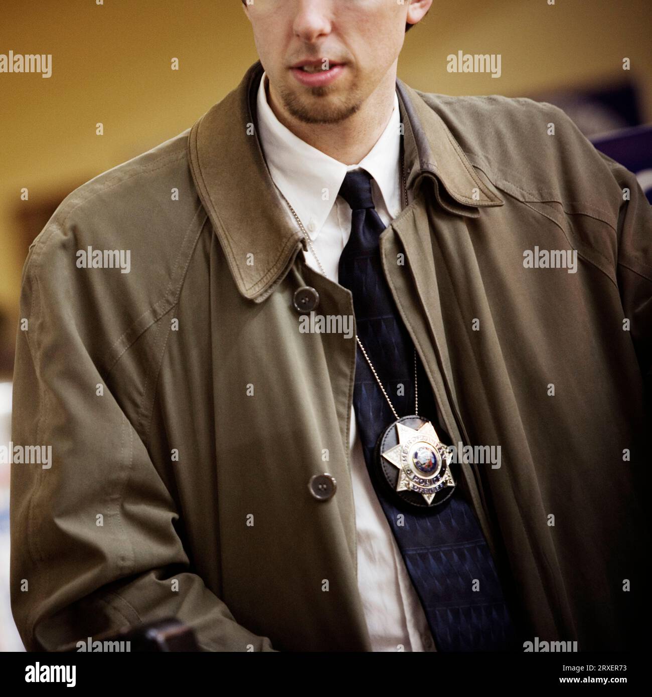 Detective badge hi-res stock photography and images - Alamy