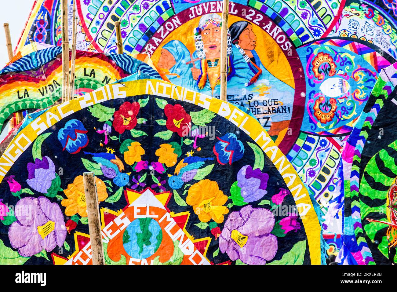 Guatemala festival of the giant kites hi-res stock photography and ...