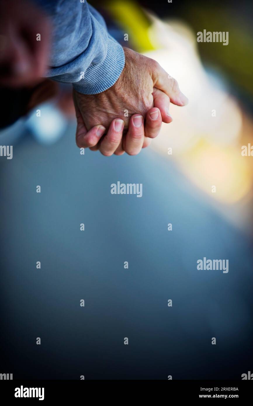 Folded, clasped hands Stock Photo - Alamy