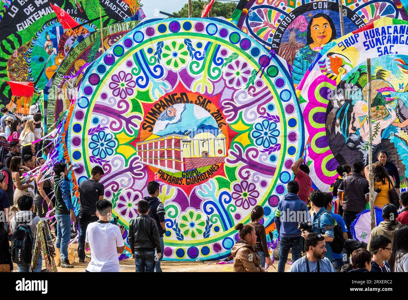 Day of the Dead kites Stock Photo - Alamy