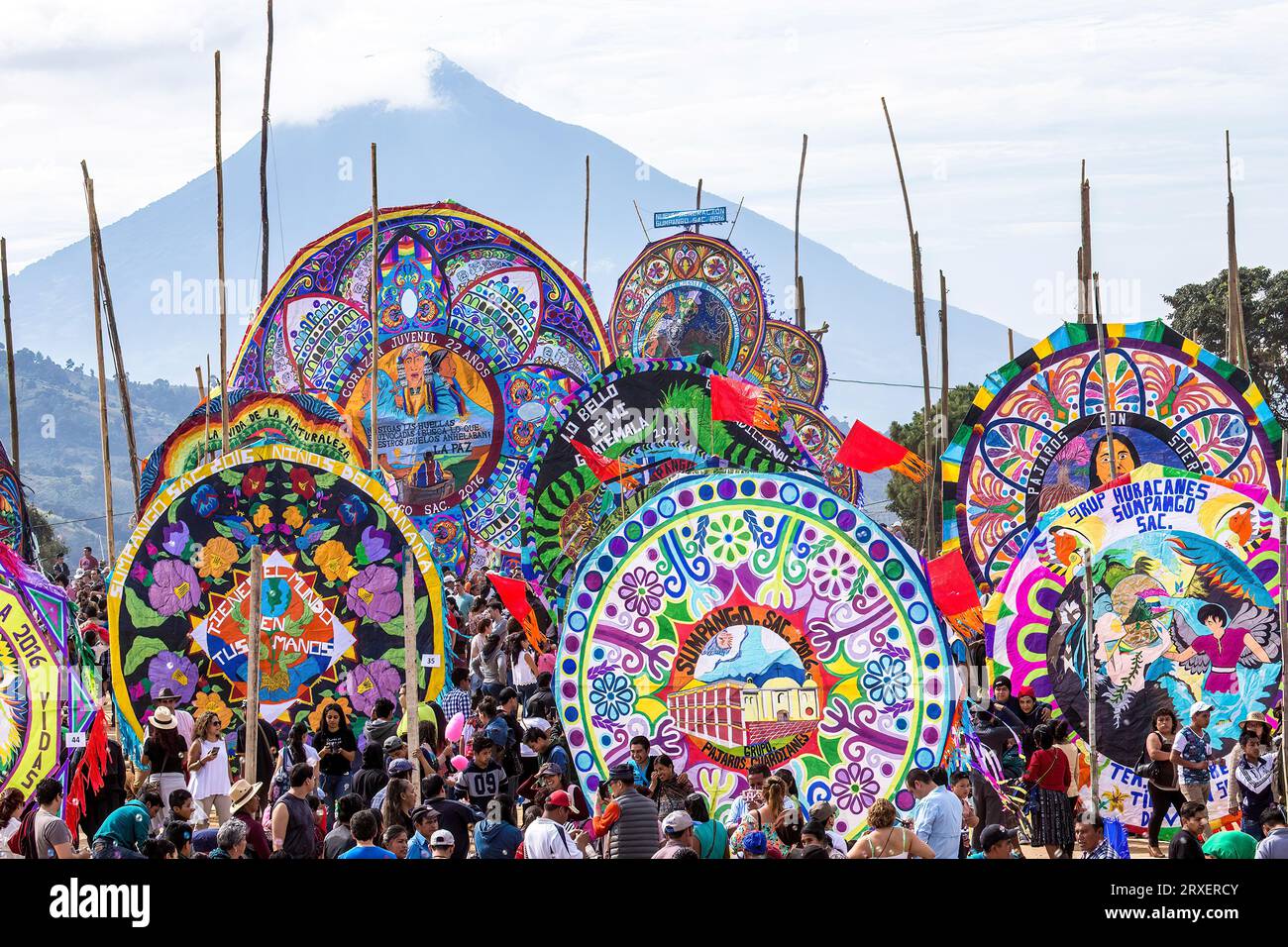 Day of the Dead kites Stock Photo - Alamy