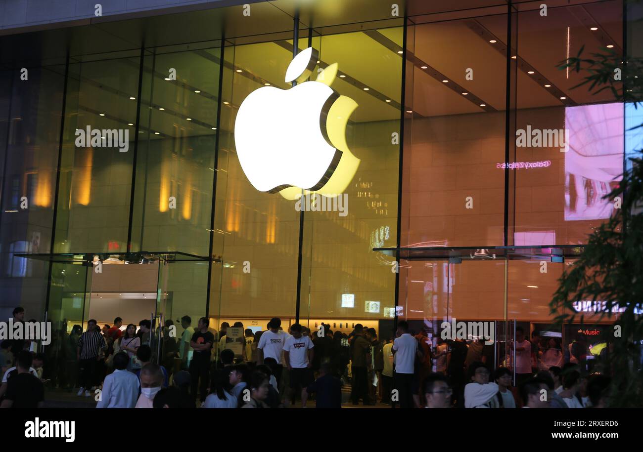 SHANGHAI, CHINA - SEPTEMBER 24, 2023 - Customers experience the newly ...