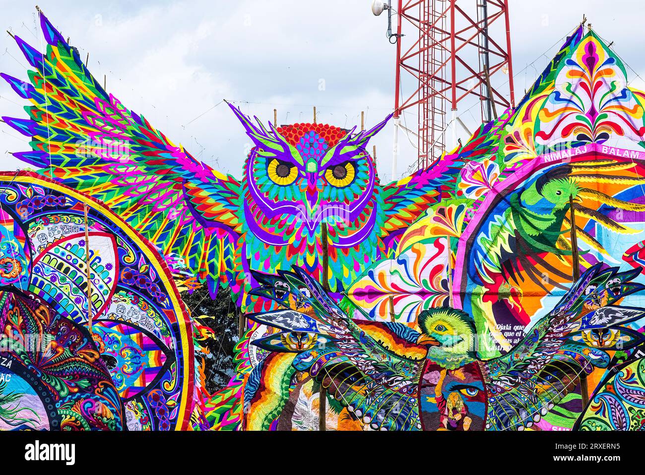 Day of the Dead kites Stock Photo - Alamy