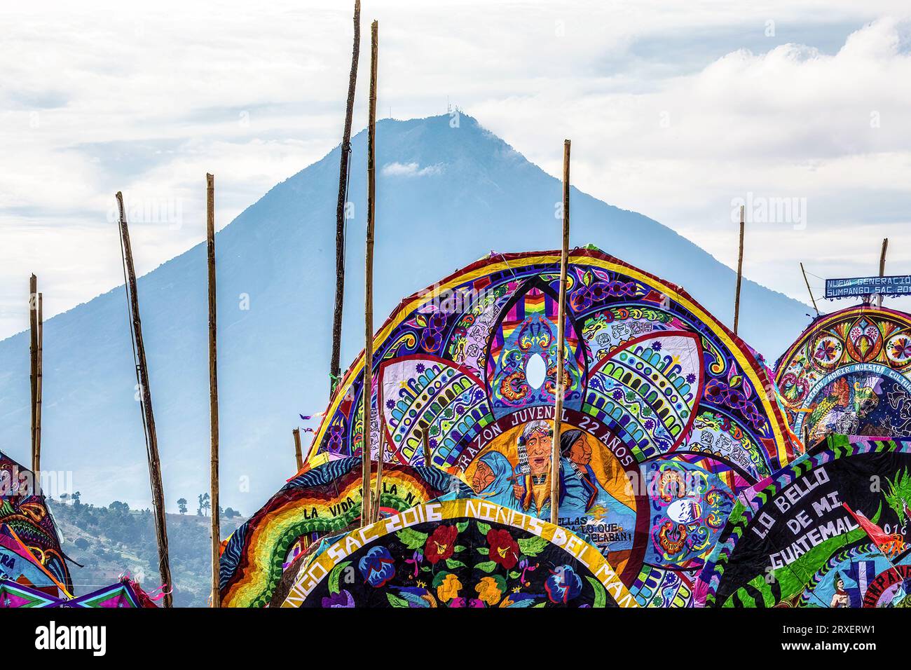 Day of the Dead kites Stock Photo - Alamy