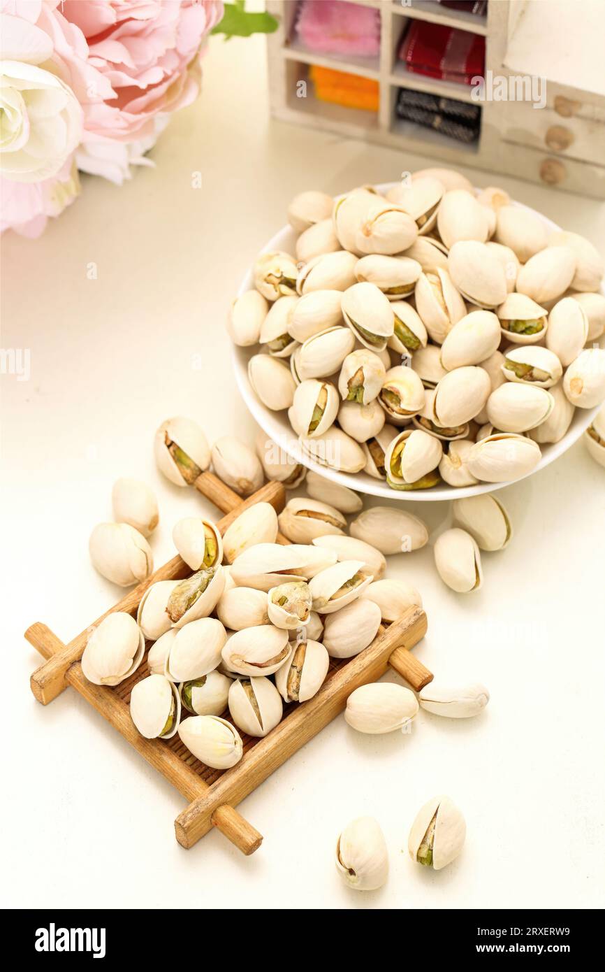 The Mighty Pistachio: Health Benefits and Nutritional Value, hi res photo Stock Photo - Alamy