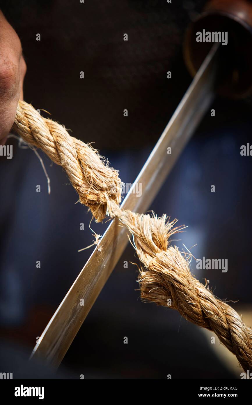 Cutting movement hi-res stock photography and images - Alamy