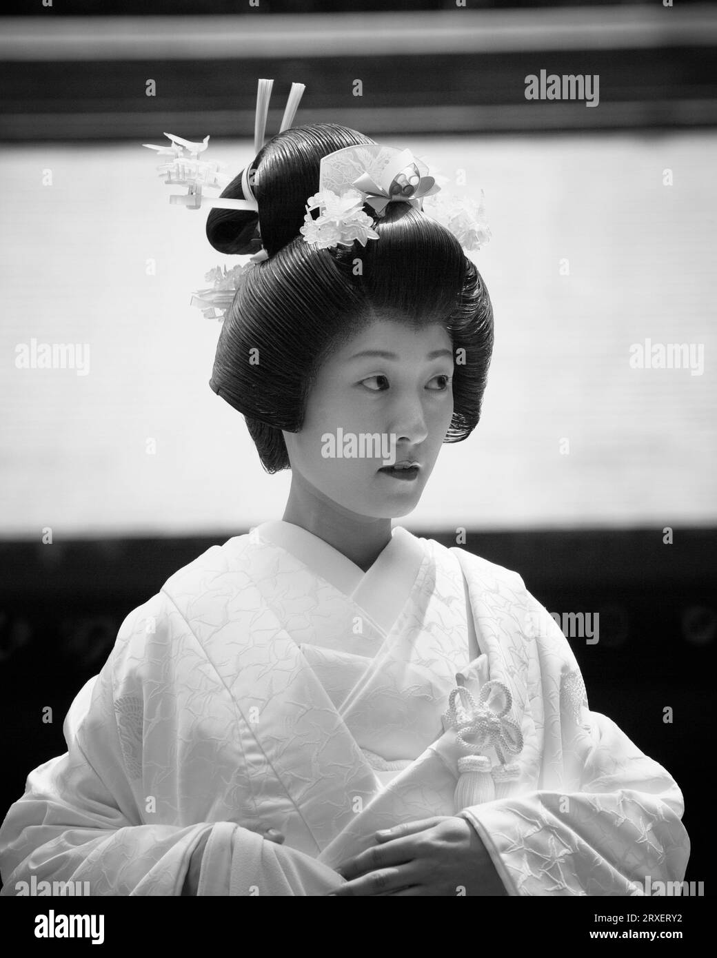 Japanese custom Black and White Stock Photos & Images - Alamy